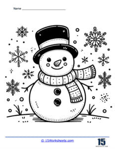 Snowflake Coloring Pages