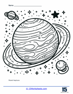 Planet Coloring Pages | Celestial Bodies & Fine Motor Skills - 15 ...