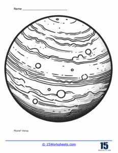 Planet Coloring Pages | Celestial Bodies & Fine Motor Skills - 15 ...