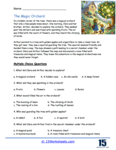 R Controlled Vowel Reading Passages Worksheets - 15 Worksheets.com