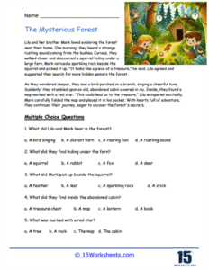 R Controlled Vowel Reading Passages Worksheets - 15 Worksheets.com