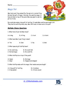 Short Vowel Reading Passages Worksheets