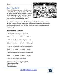 CVC Reading Passages Worksheets - 15 Worksheets.com