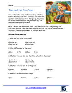CVC Reading Passages Worksheets | Phonics Story Reading - 15 Worksheets.com