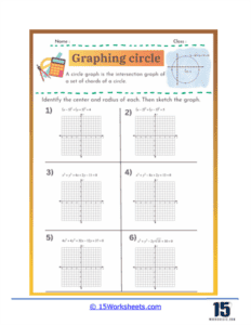 Graphing Circles Worksheets - 15 Worksheets.com