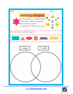 Sorting Shapes Worksheets - 15 Worksheets.com