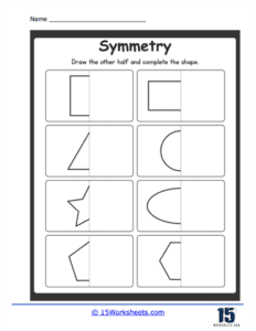 Symmetry Worksheets - 15 Worksheets.com