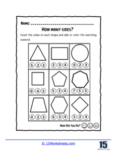 Two Dimensional Shapes Worksheets - 15 Worksheets.com