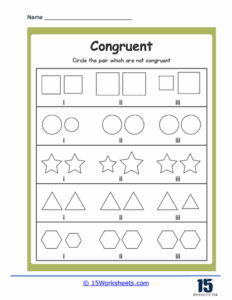 Congruent and Similar Worksheets - 15 Worksheets.com