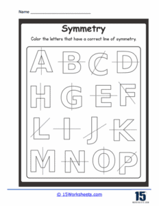 Symmetry Worksheets - 15 Worksheets.com