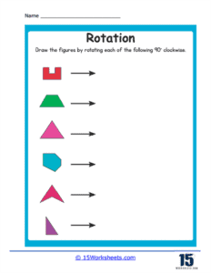 Reflection, Rotation, Translation Worksheets - 15 Worksheets.com