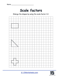 Scale Factors Worksheets | Measurement - 15 Worksheets.com