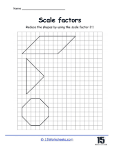 Scale Factors Worksheets | Measurement - 15 Worksheets.com