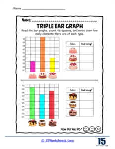 Triple Bar Graphs Worksheets - 15 Worksheets.com