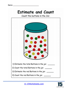 Estimate the Count Worksheets - 15 Worksheets.com