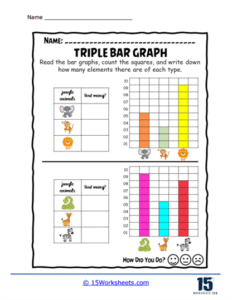 Triple Bar Graphs Worksheets - 15 Worksheets.com