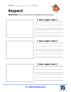 Respect Worksheets | Personal and Social Skills - 15 Worksheets.com