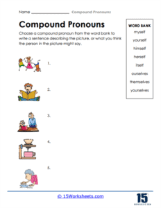 Compound Pronouns Worksheets - 15 Worksheets.com