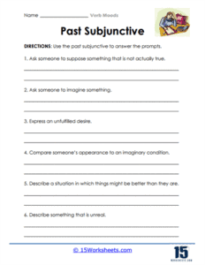 Verb Moods Worksheets | Adding Value Exercises - 15 Worksheets.com