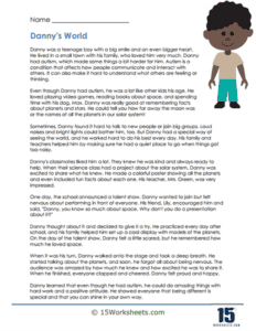 Disability Worksheets - 15 Worksheets.com