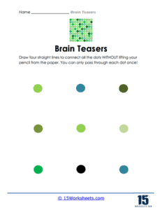 Brain Teasers Worksheets - 15 Worksheets.com