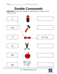 Double Consonants Worksheets - 15 Worksheets.com