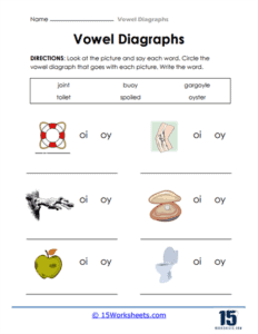 Vowel Digraphs Worksheets - 15 Worksheets.com