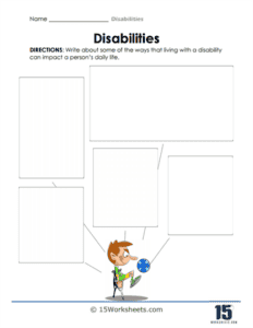 Disability Worksheets - 15 Worksheets.com