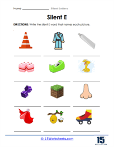 Silent Letters Worksheets | Using & Identifying- 15 Worksheets.com