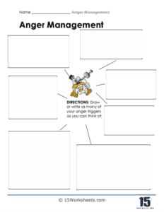 Anger Management Worksheets - 15 Worksheets.com