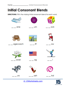 Phonics Worksheets - 15 Worksheets.com