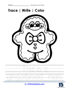 Gingerbread Man Worksheets | Cookie Character Activities - 15 ...