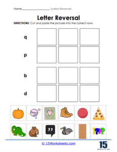 Letter Reversal Worksheets - 15 Worksheets.com