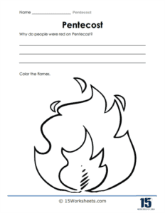 Pentecost Worksheets - 15 Worksheets.com