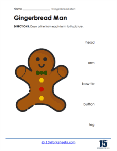 Gingerbread Man Worksheets | Cookie Character Activities - 15 ...