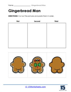 Gingerbread Man Worksheets | Cookie Character Activities - 15 ...