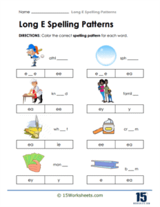 Spelling Worksheets | Confidence & Vocabulary - 15 Worksheets.com