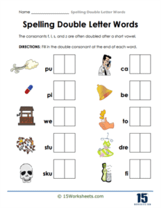 Spelling Worksheets | Confidence & Vocabulary - 15 Worksheets.com