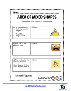 Area Worksheets - 15 Worksheets.com