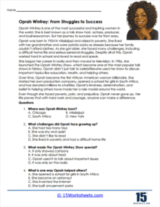 Women's History Month Worksheets - 15 Worksheets.com