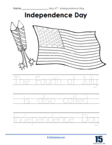 Independence Day (July 4th) Worksheets | Patriotic Printables - 15 ...
