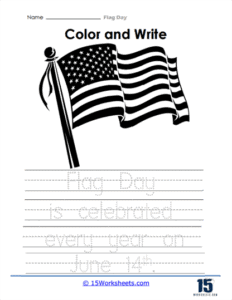 Flag Day Worksheets | Stars & Stripes Activities - 15 Worksheets.com