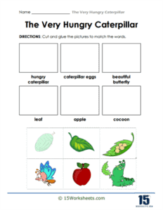 The Very Hungry Caterpillar Worksheets - 15 Worksheets.com