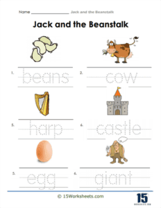 Jack and the Beanstalk Worksheets - 15 Worksheets.com
