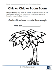 Chicka Chicka Boom Boom Worksheets - 15 Worksheets.com