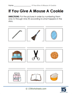 If You Give a Mouse a Cookie Worksheets - 15 Worksheets.com