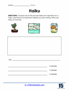 Haiku Worksheets - 15 Worksheets.com