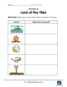 Lord of the Flies Worksheets - 15 Worksheets.com