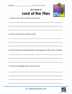 Lord of the Flies Worksheets - 15 Worksheets.com