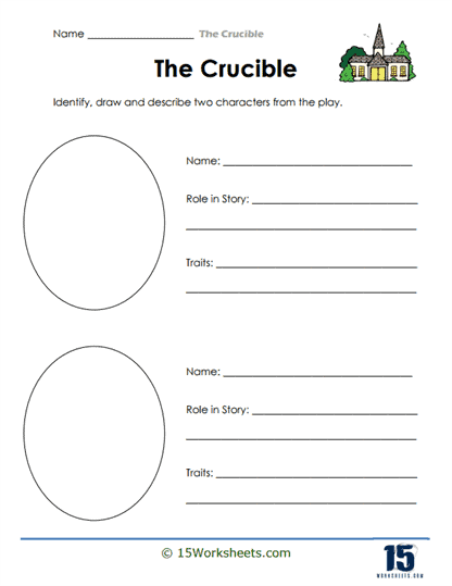 The Crucible Worksheets | Literature - 15 Worksheets.com